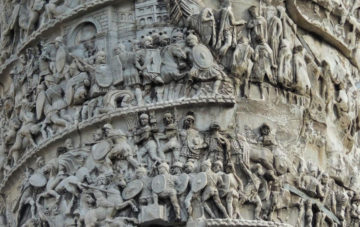 La Colonna Traiana a Roma, capolavoro assoluto dell’arte antica