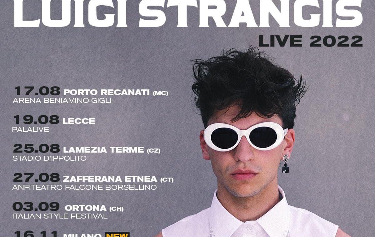 Luigi Strangis a Roma nel 2022: data e biglietti del concerto (20 ...