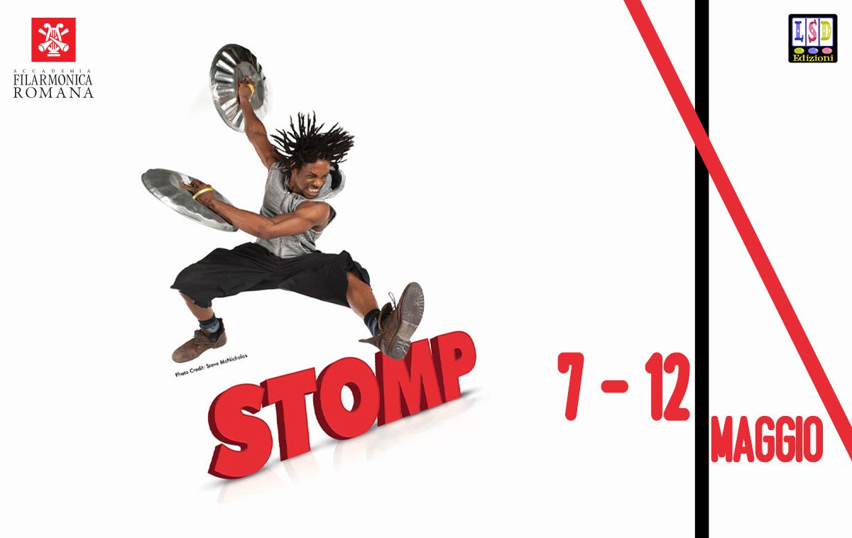 Stomp in concerto al Teatro Olimpico di Roma nel 2024 (7 Maggio 2024 - 12 Maggio 2024)