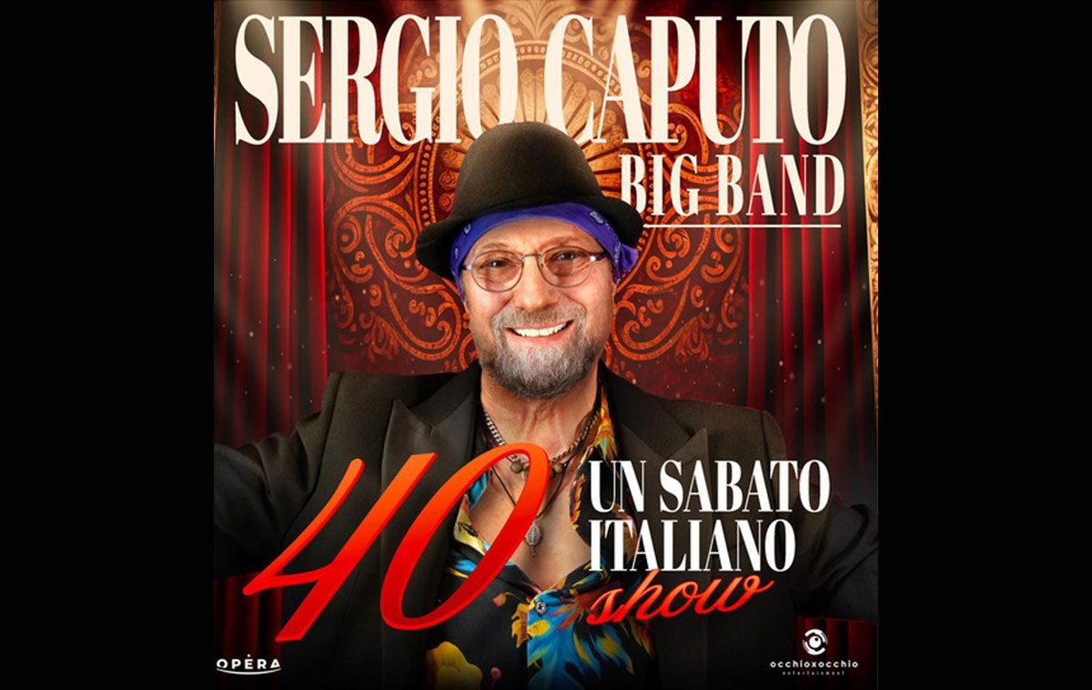 Sergio Caputo torna a Roma nel 2024 con “Un sabato italiano Show 40” (13 Aprile 2024)