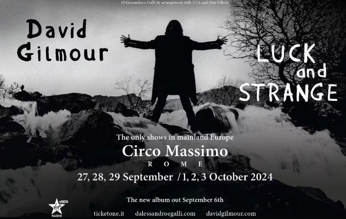David Gilmour in concerto al Circo Massimo di Roma nel 2024: date e ...