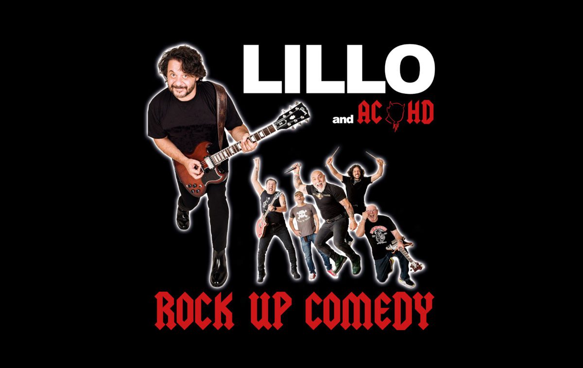 Lillo e gli AC/HD a Roma nel 2024 con “Rock Up Comedy” (24 Luglio 2024)