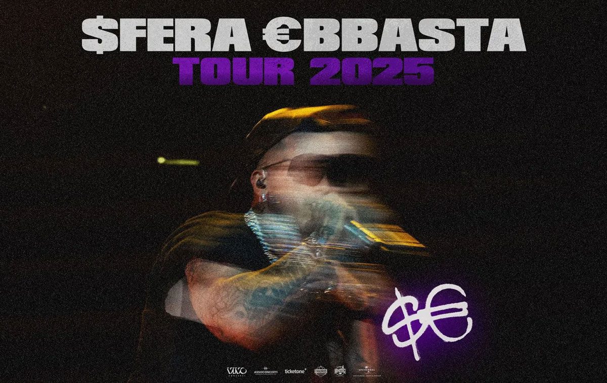 Sfera Ebbasta in concerto al Rock in Roma 2025 (19 Luglio 2025)