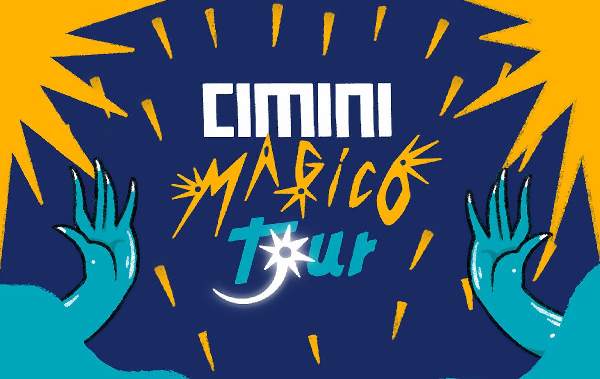Cimini in concerto a Roma nel 2025 con il “Magico Tour”