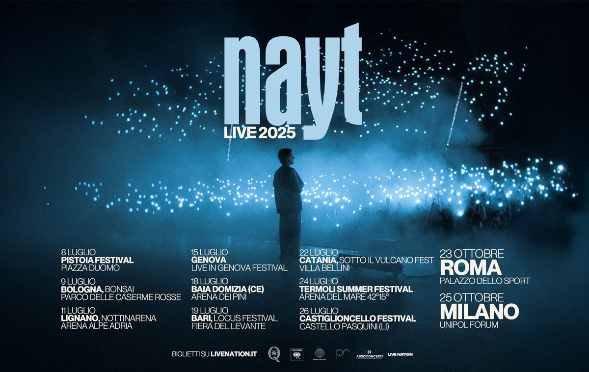 NAYT in tour a Roma nel 2025 per un concerto al Palazzo dello Sport (23 ...