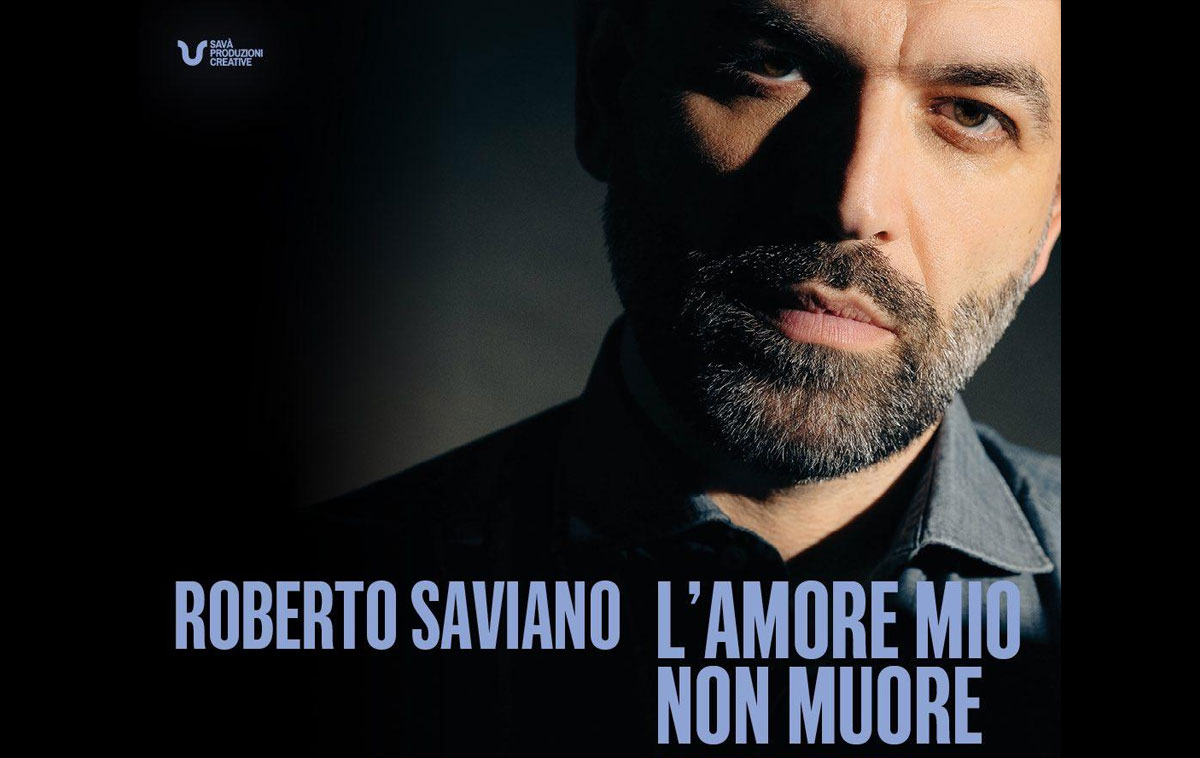 Roberto Saviano in scena a Roma nel 2025 con “L’amore mio non muore” (9 ...