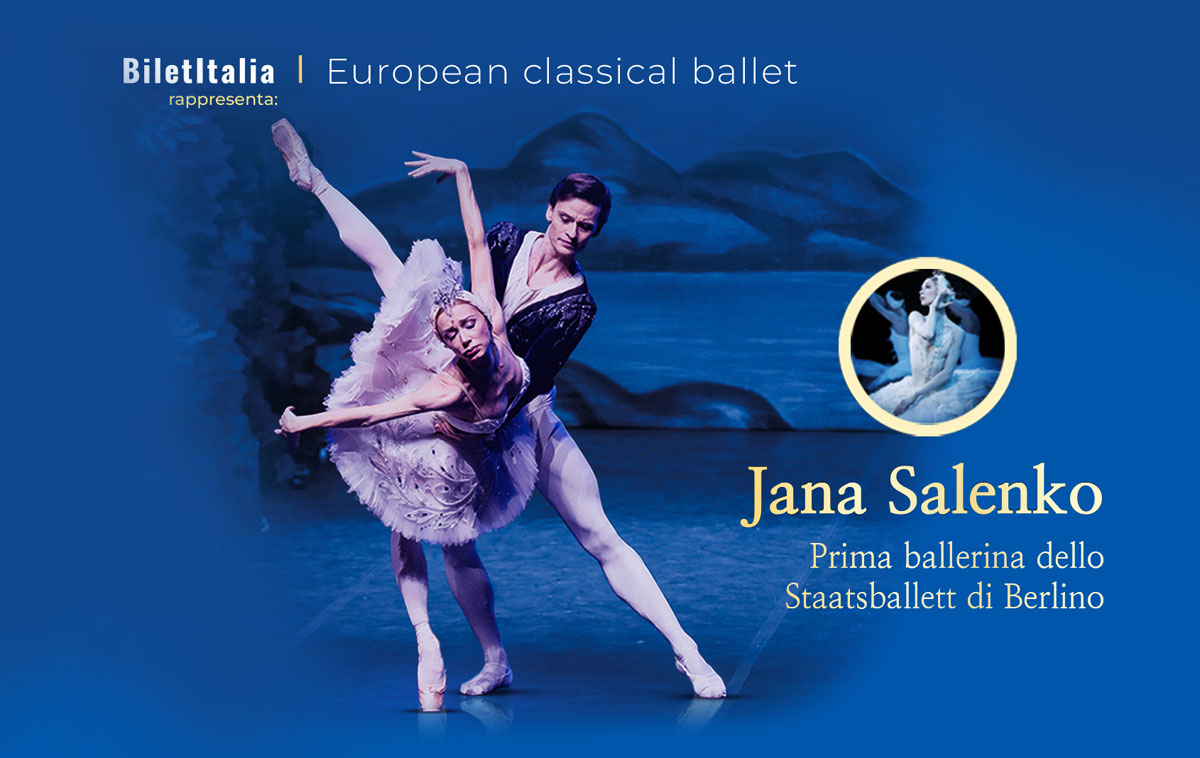 “Il lago dei cigni” in scena a Roma nel 2025 con l’étoile Jana Salenko (8 Novembre 2025)