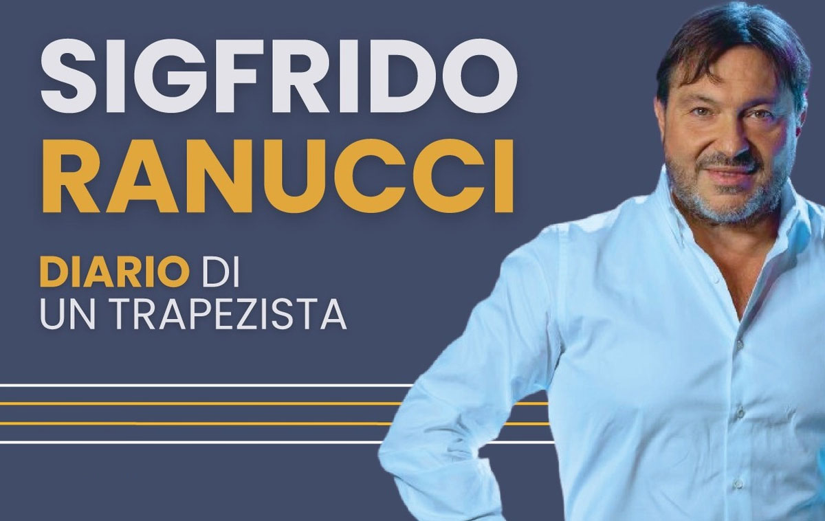 Sigfrido Ranucci a Roma nel 2026 con “Diario di un trapezista”: info e ...